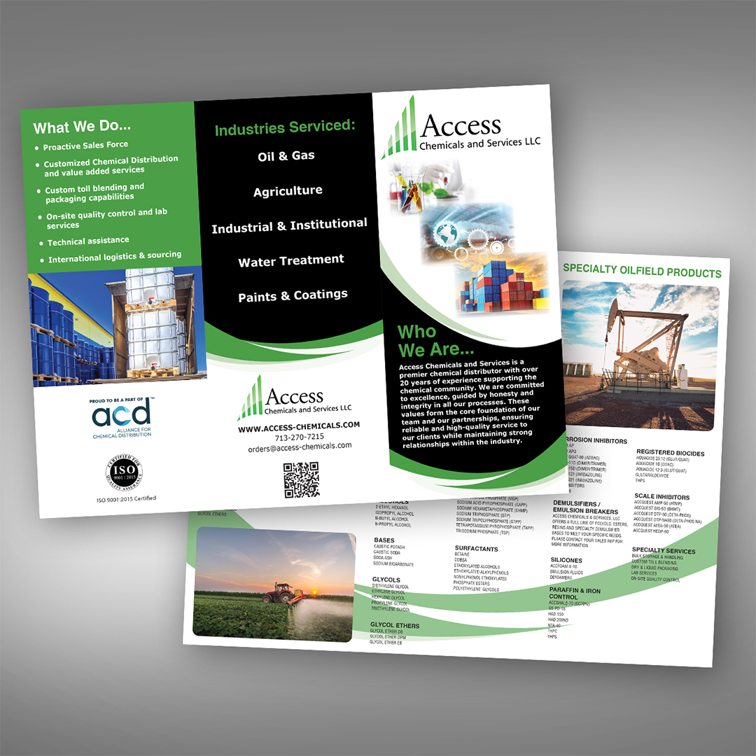 Access Chemical – Brochure | Pamela Printing Company